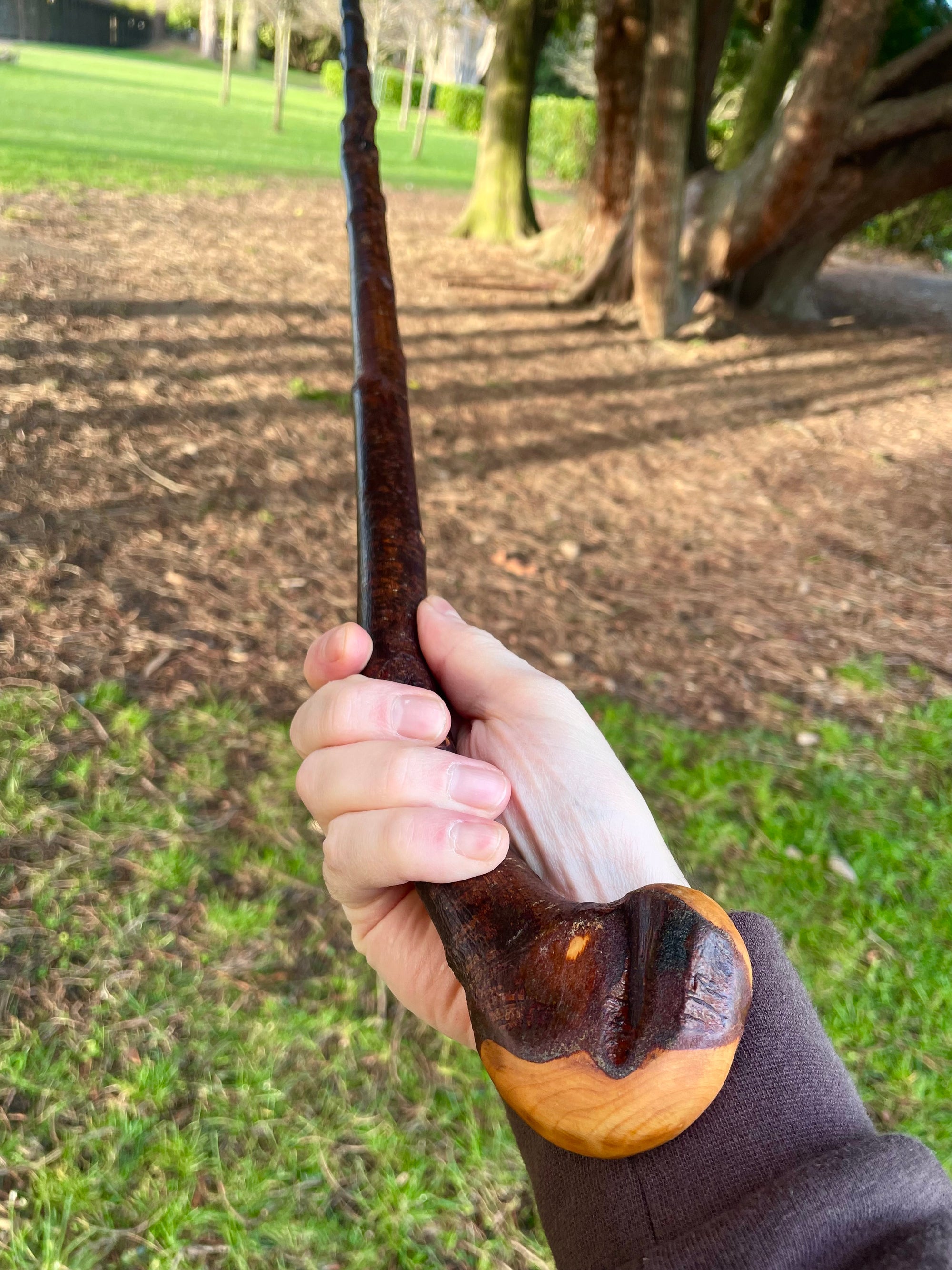 Irish Blackthorn Walking Stick Shillelagh