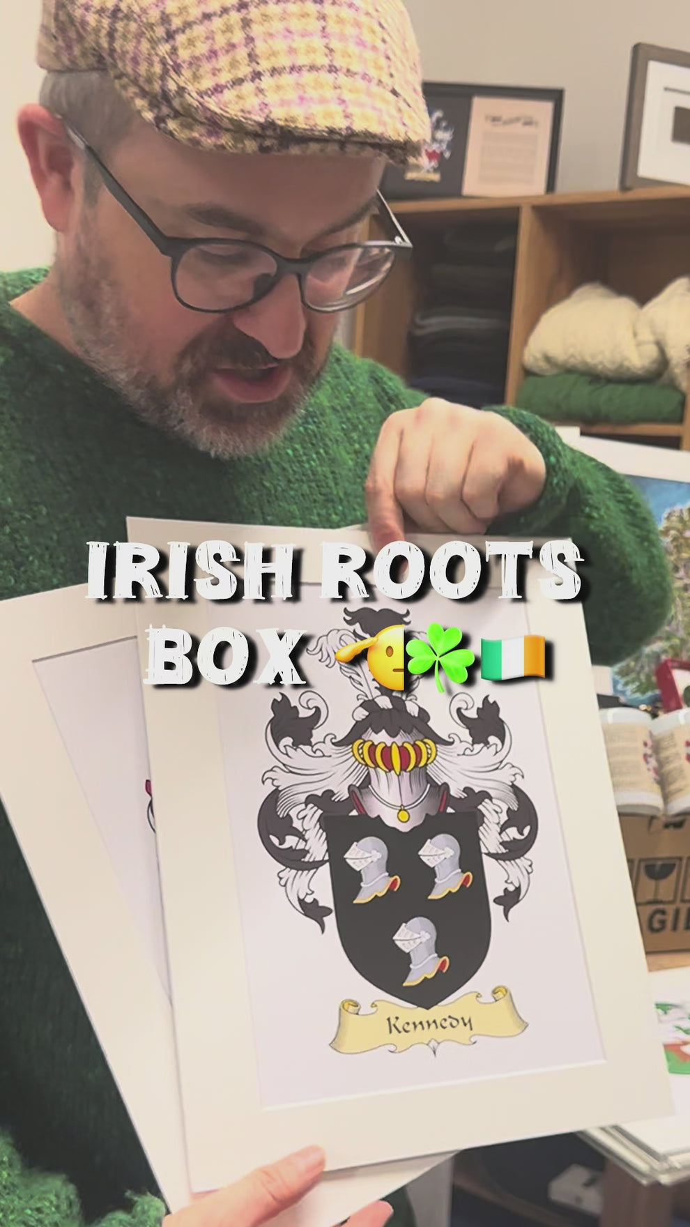 St. Patrick’s Irish Ancestry Box