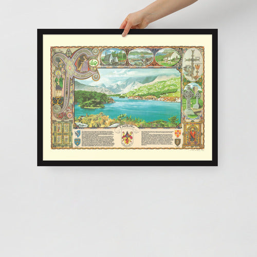 Lawlor Family Crest Parchment | Irish Themed Gifts | Gifts of Ireland